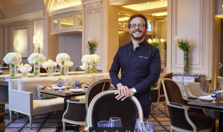 Interview du Directeur du restaurant Le George, au Four Seasons Hôtel ...