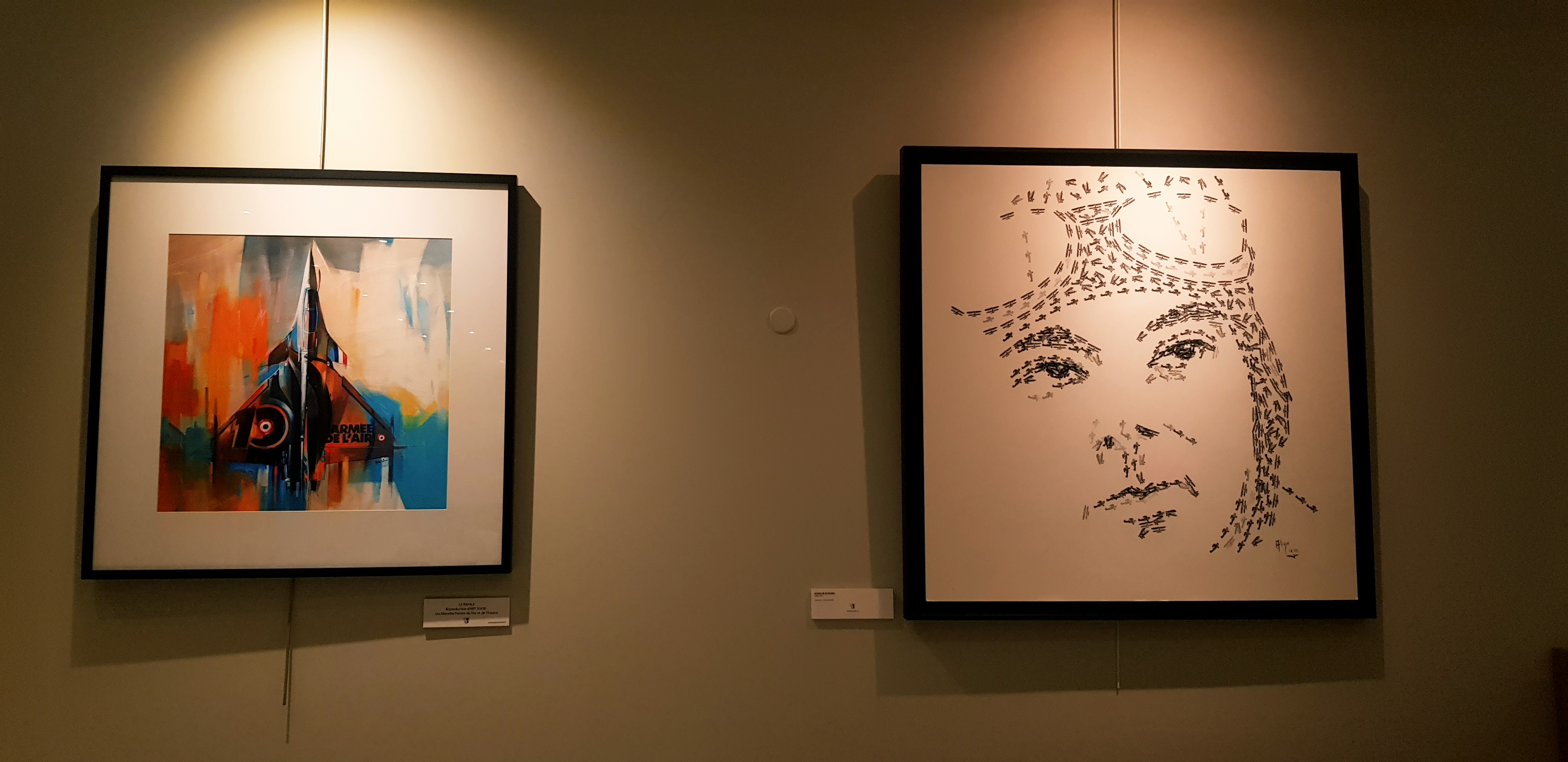 Vernissage « Les Peintres de l’Air et de l’Espace » avec Aline Gonzalez ...