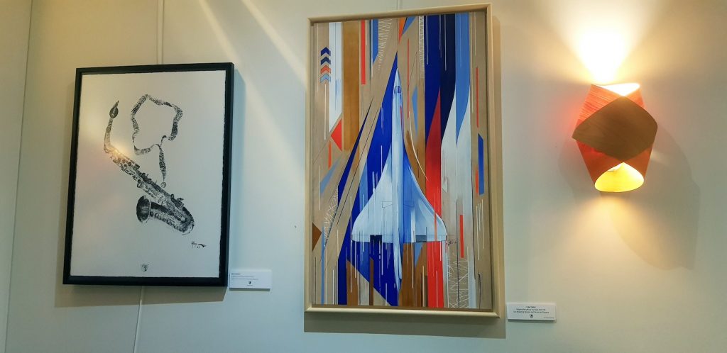 Vernissage « Les Peintres de l’Air et de l’Espace » avec Aline Gonzalez ...