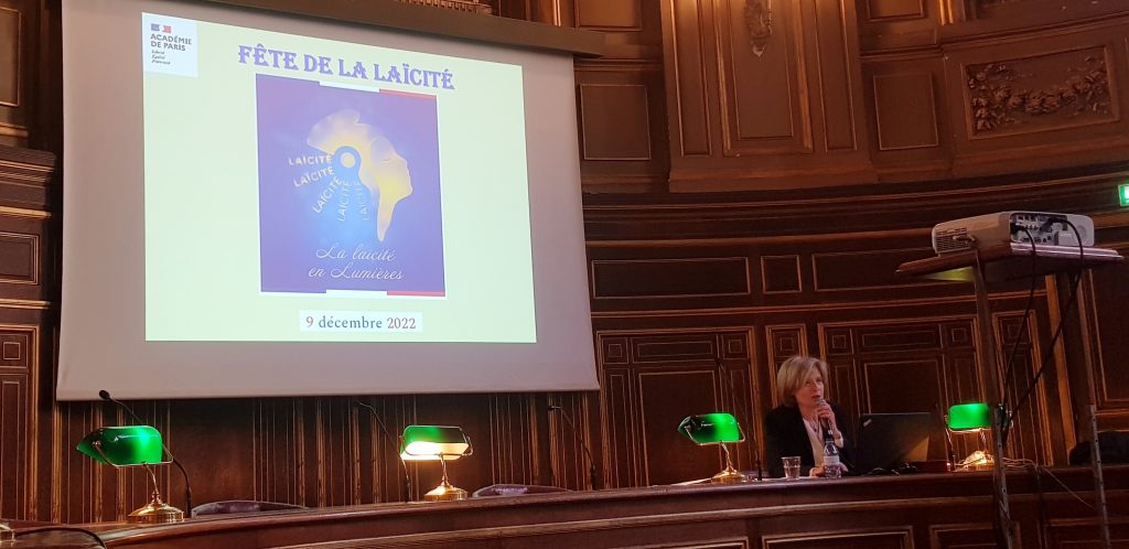 Formation Laïcité – Christophe KERRERO Recteur de l’Académie de Paris et Véronique GRANDPIERRE ...