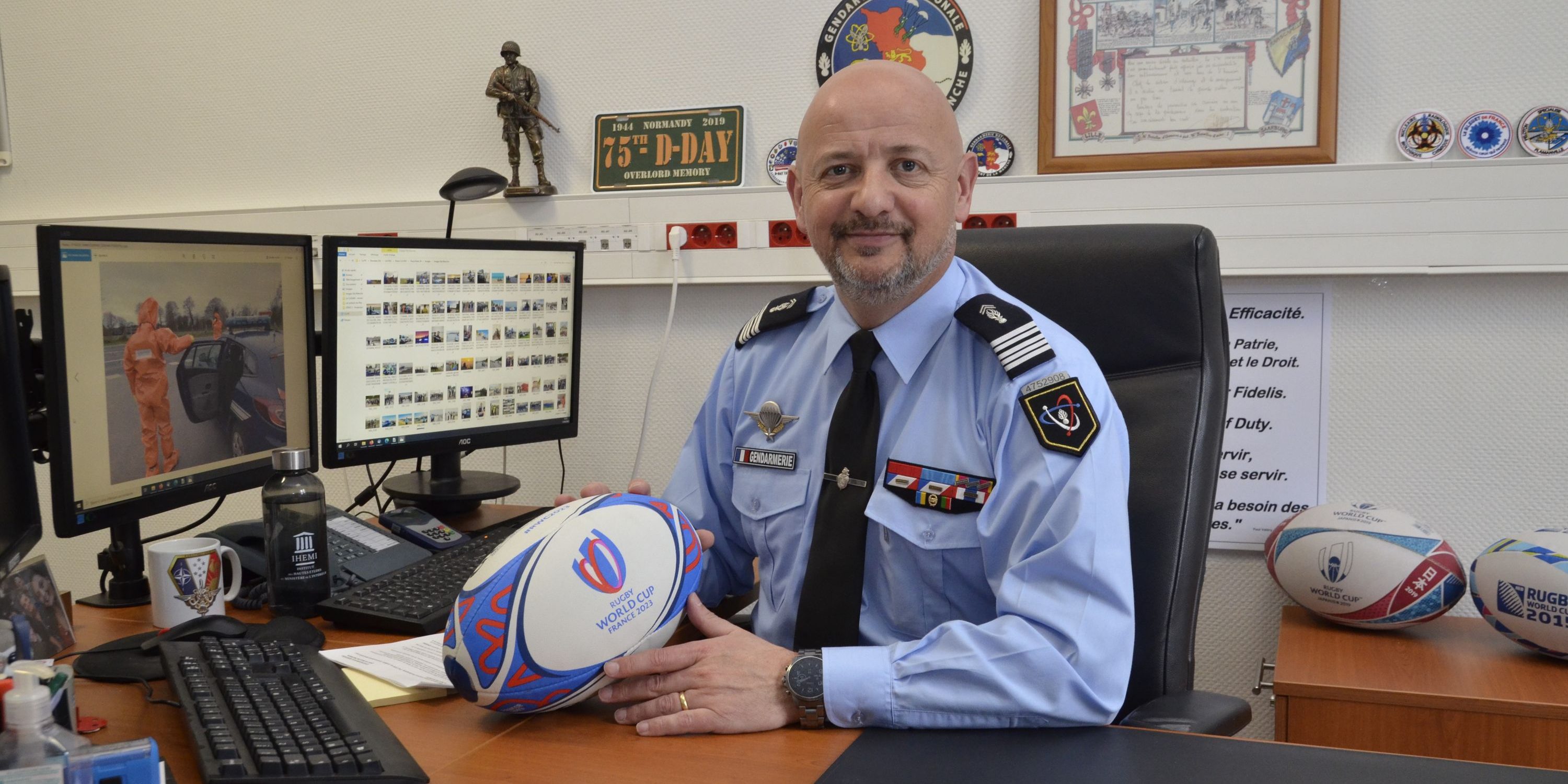 Interview du colonel Laurent Vandecapelle, Chef DOE du CoSSeN ...