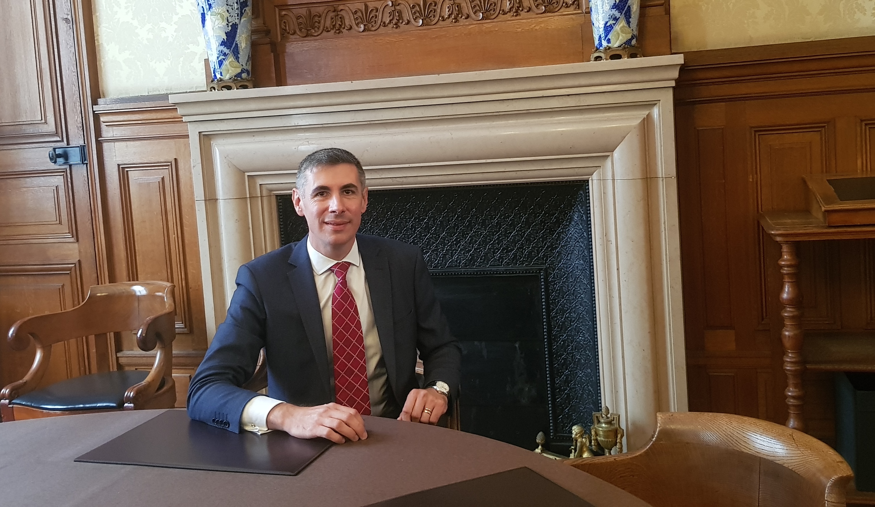 Interview du lieutenant-colonel Edouard-Nicolas Derinck, officier ...